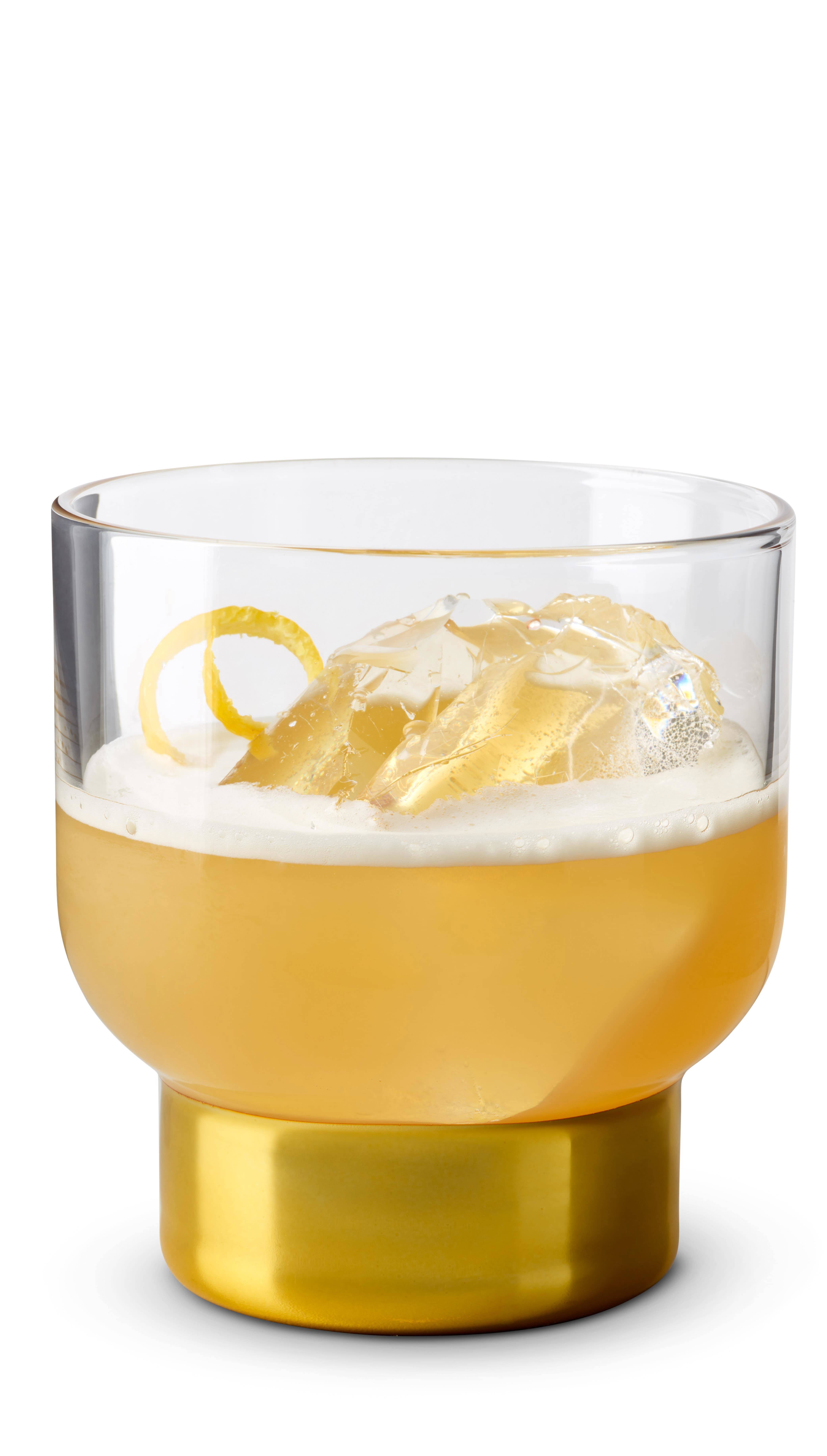 Mocktail Gold Rush - Classic Zero-Proof Whiskey Drink