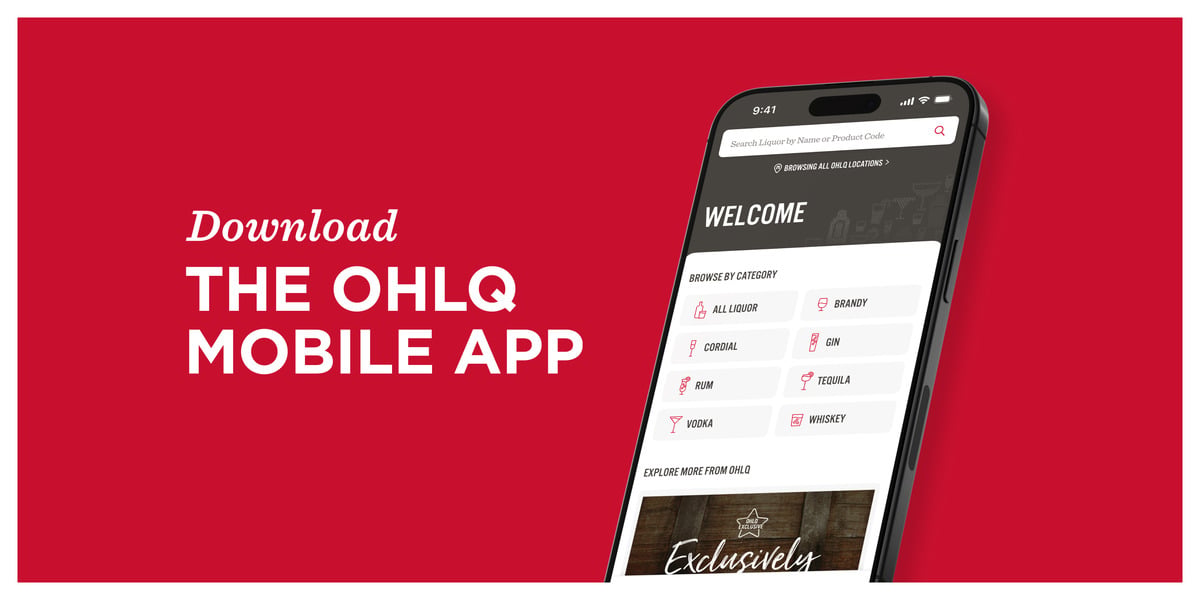 Download OHLQ App - Browse Inventory At Ohio Liquor Locations