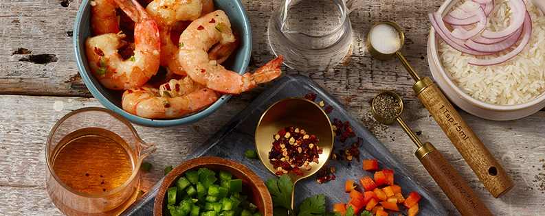 Shrimp Flambe Recipe with Glazed Tequila | OHLQ