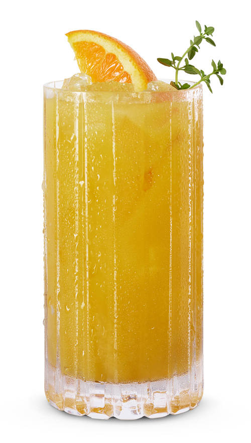 Orange & Brown - Rum Tailgate Cocktail Recipe | OHLQ