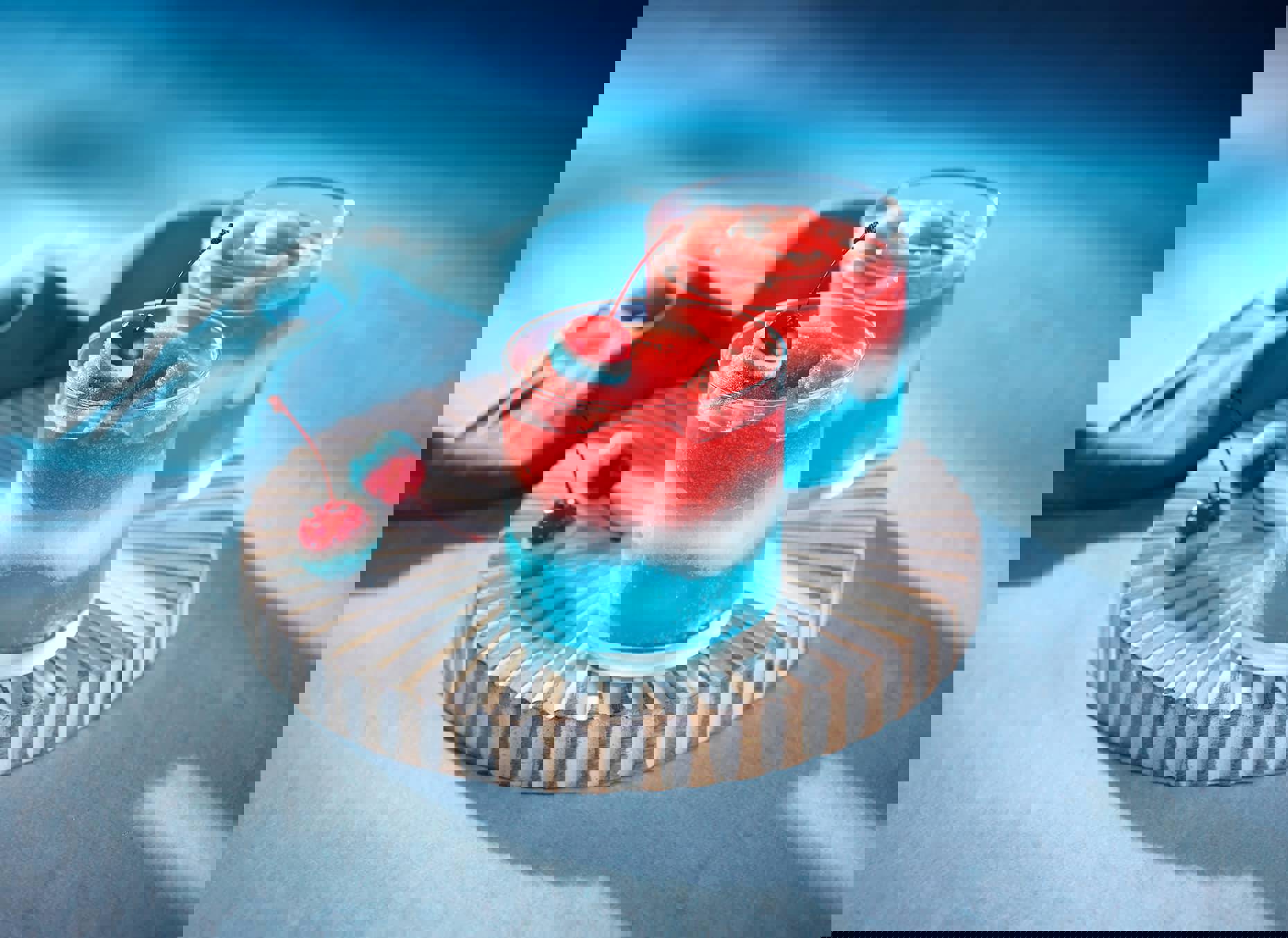 Red, White, and Blue Daiquiri Recipe (Serves 6-8) | OHLQ.com