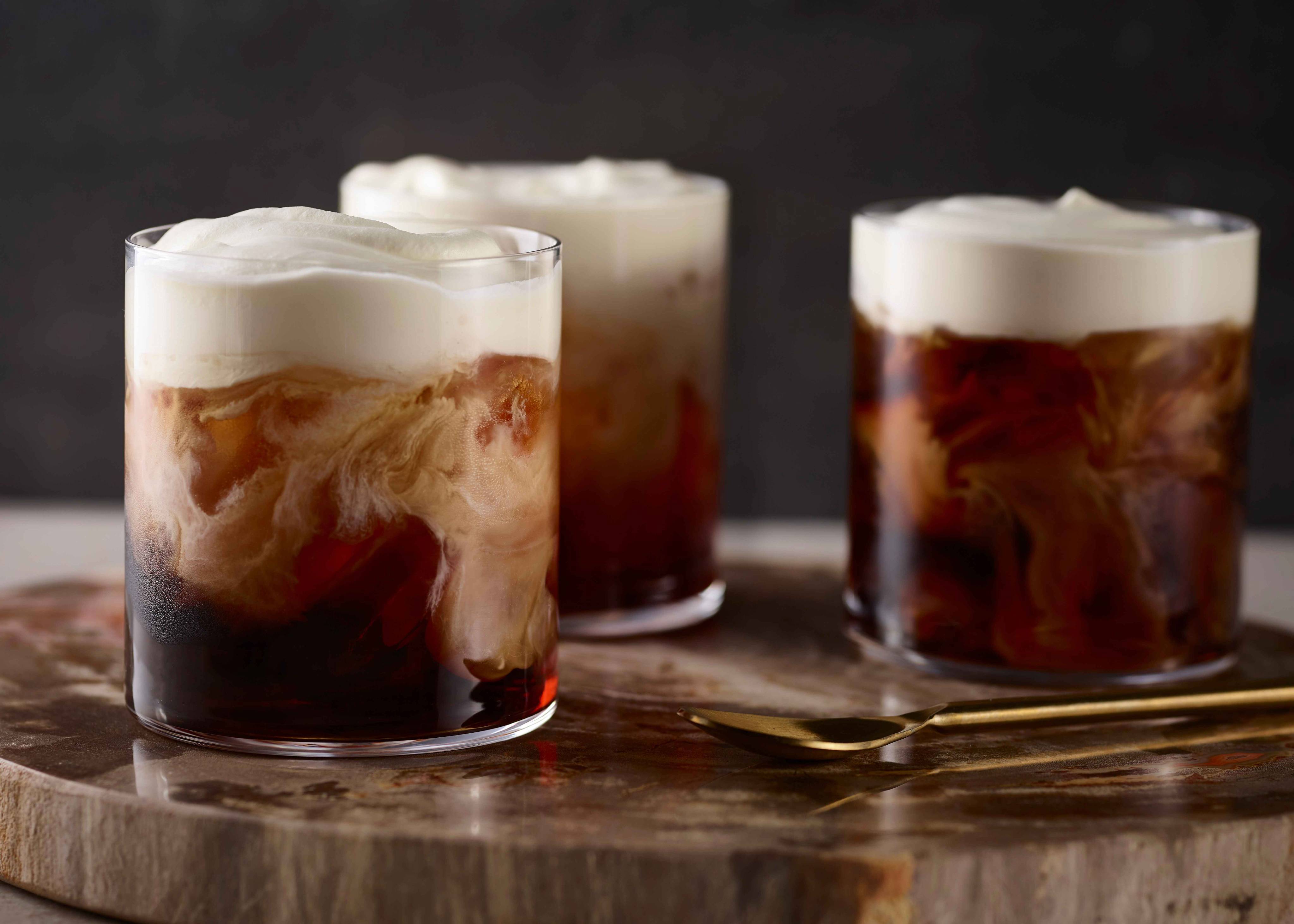 White Russian Mocktail - Classic Zero-Proof Drink